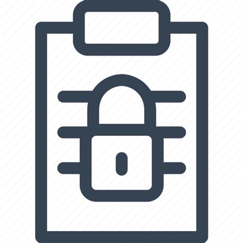 Files File Security Lock Documents Icon Download On Iconfinder