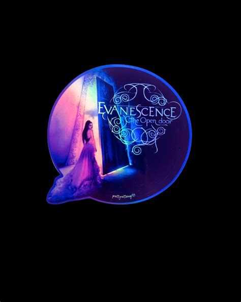 Evanescence The Open Door Sticker Y2k Emo Goth Vinyl Decal 2000s