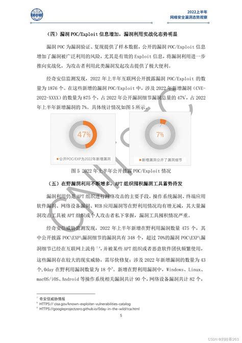 2022上半年网络安全漏洞态势观察（附下载）2022上半年网络安全漏洞态势观察pdf Csdn博客