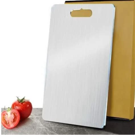 Stainless Steel Chopping Board 32 X 21 Cm At ₹ 119 99 Piece In Rajkot