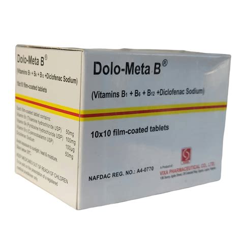 Dolo Meta B 10 × 10 Film Coated Tablets From A To Z