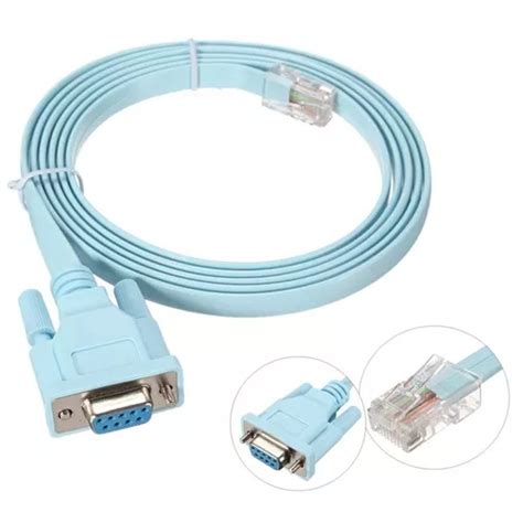 Cabo Serial Rs232 Db9 Fêmea X Rj45 Macho Console Adaptador à Venda Em Rio De Janeiro Centro Rio