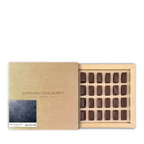 Bertrand Chocolatier Assortiment Ganache Chocolat Noir Grand Cru 192g