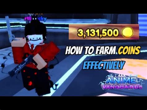 How To Farm Coins Effectively Anime Vanguards Youtube