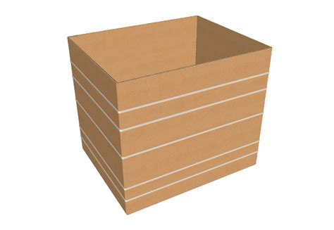 Corrugated Bulk Bins Cascades
