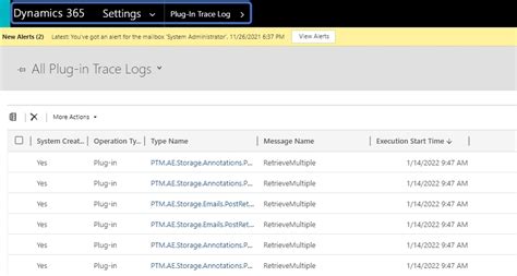 How To Enable Dynamics 365 Plugin Tracing