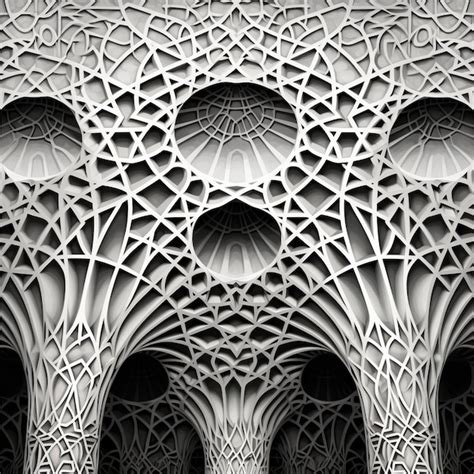 Premium Photo Architectural Symmetry Unveiling The Intricate Muqarnas