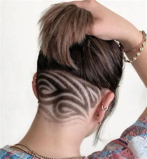 The 50 Coolest Shaved Hairstyles For Women Hair Adviser Undercut