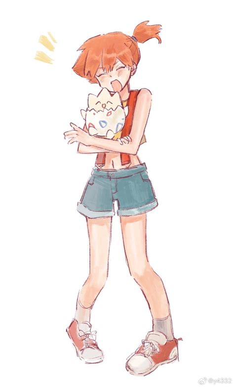 Misty Pokemon Togepi Creatures Company Game Freak Nintendo