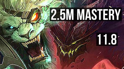 RENGAR Vs MALPHITE TOP Rank 5 Rengar 2 5M Mastery 8 Solo Kills