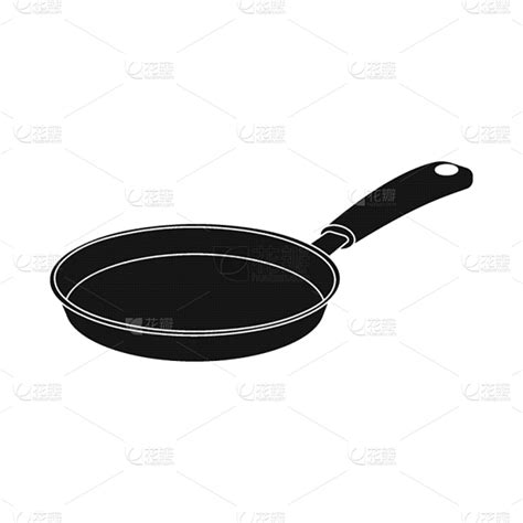 分离着色 标志 厨房 一个物体 不锈钢 砂锅菜 食品 锅 烹调 收集
