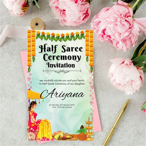 Invitation Design For Puberty Function At Hilton Miller Blog