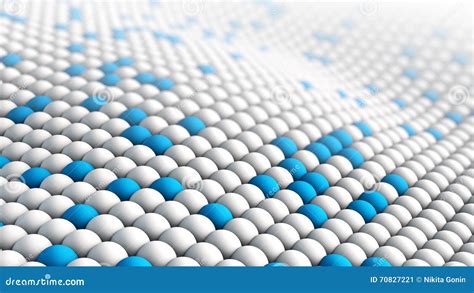 Macro Texture Abstract 3d Render Stock Illustration Illustration Of