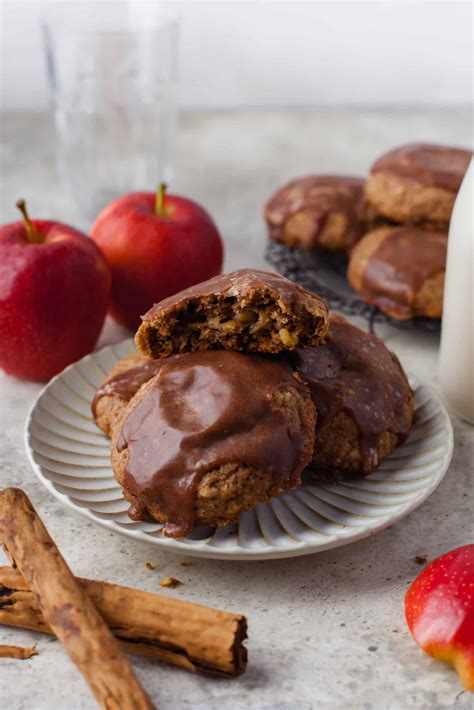 Apple Pie Filled Cookies With Cinnamon Topping Marathons And Motivation