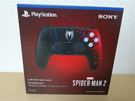 Marvels Spider Man 2 Dualsense Controller Wireless Playstation 5 Ltd