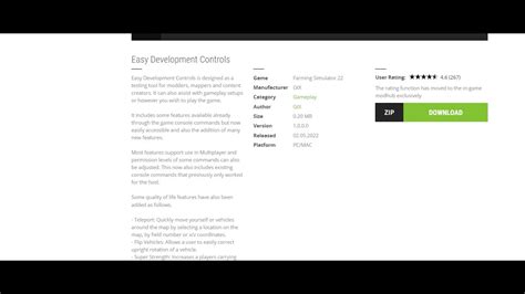 How To Delete Trees In FS22 With Easy Development Controls YouTube