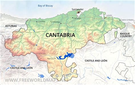 Cantabria Maps