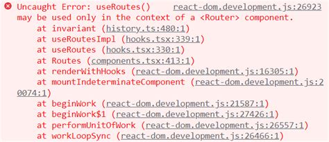react useRoutes may be used only in the context of a component 해결 방법