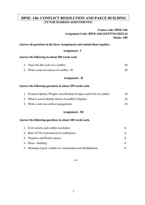 Ignou Bpse 146 Solved Assignment 2023 24 English Medium