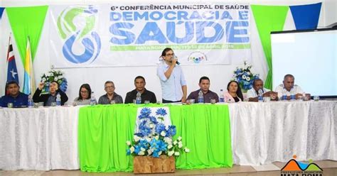 Prefeitura de Mata Roma realiza º Conferência Municipal de Saúde o Tema Democracia e saúde
