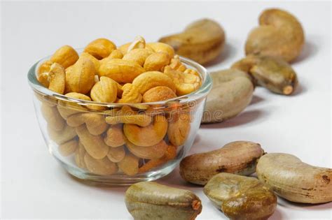Nueces de cajú imagen de archivo Imagen de sano crudo