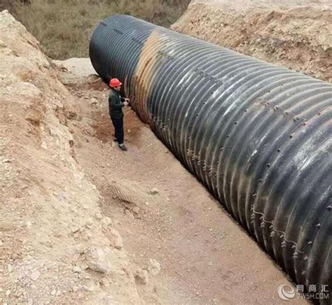 直径2米钢制波纹涵管 整装钢波纹管涵参数 桥涵排水 河北中泰信公路工程有限公司18832837517 神木网商汇