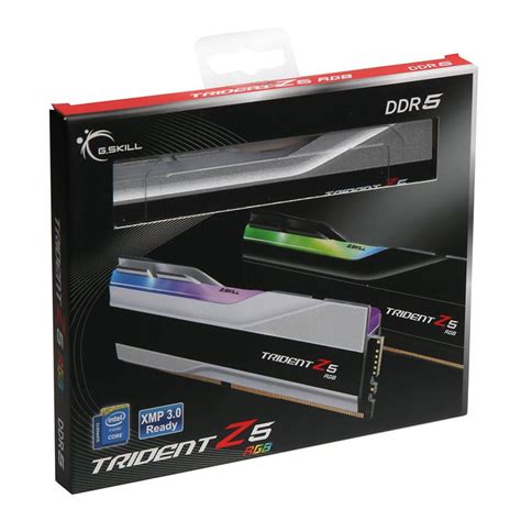 قیمت و خرید رم دسکتاپ Ddr5 دوکاناله 6400 مگاهرتز Cl32 جی اسکیل مدل Trident Z5 Rgb ظرفیت 32 گیگابایت