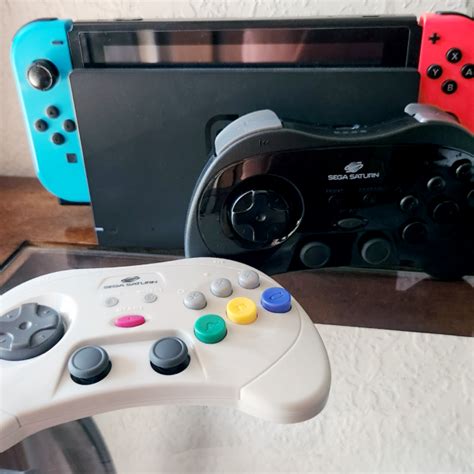 Wireless Pro Saturn Controllers With Hall Effect Analog Sticks Announced By Retro Bit Coming