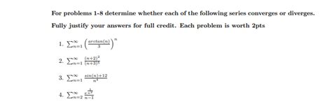 solved for problems 1 8 determine whether each of the