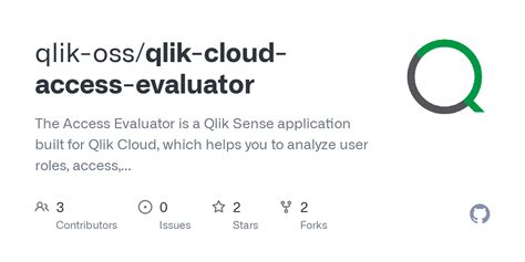 Releases Qlik Oss Qlik Cloud Access Evaluator GitHub