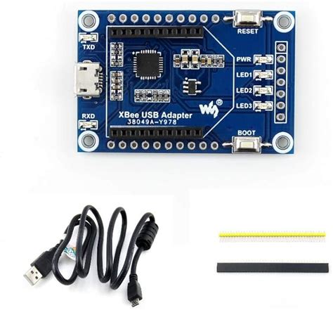 Waveshare Xbee Usb Adapter Usb Communication Board With Xbee Interface Supports Xbee