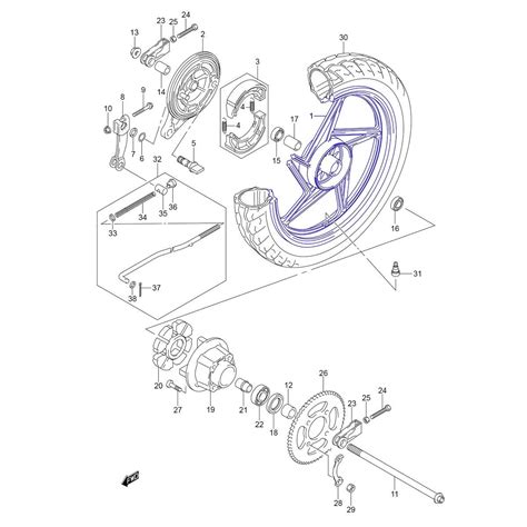 Aluminum Front Wheel Sub Assy 54111 45f10 Front Casted Wheel 160 18