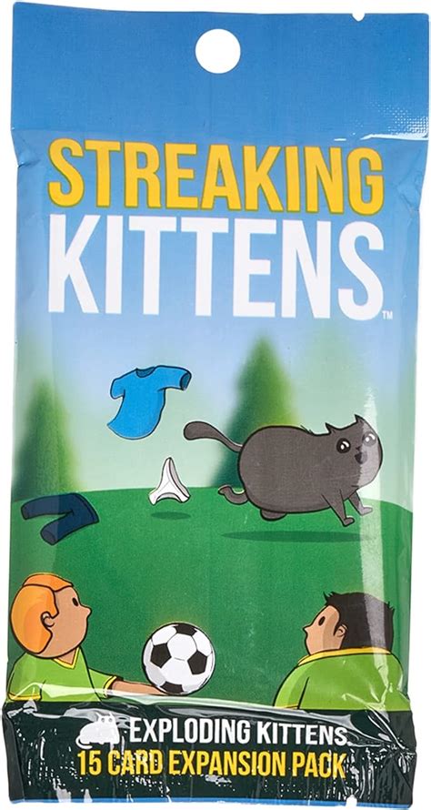 Exploding Kittens Streaking Kittens Expansion Pack By Exploding Kittens