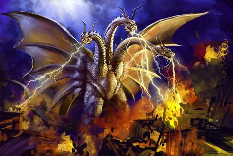 Keizer Ghidorah Wallpapers Wallpaper Cave