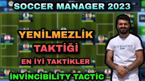 Sm 23 Yenİlmezlİk TaktİĞİ En İyİ Taktİkler Best Tactİcs Soccer