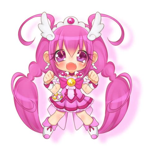 Hoshizora Miyuki And Cure Happy Precure And 1 More Drawn By Inuue
