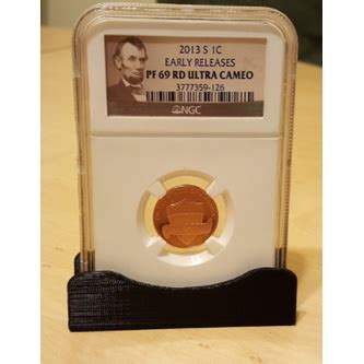 Coin Slab Holder Display Display Stand For PCGS NGC Coin Slabs And