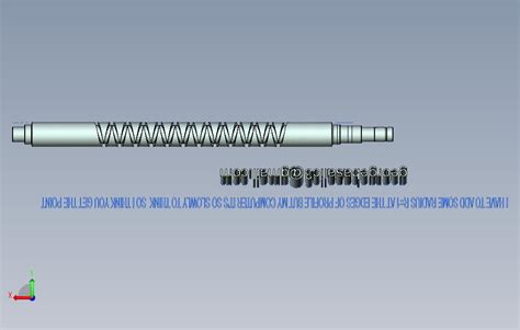 拧紧的轴pr Ug 模型图纸免费下载 懒石网