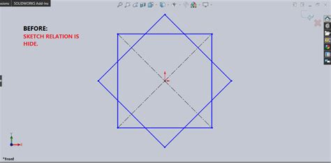 Solidworks Macro Toggle Hideshow Sketch Relations The Cad Coder