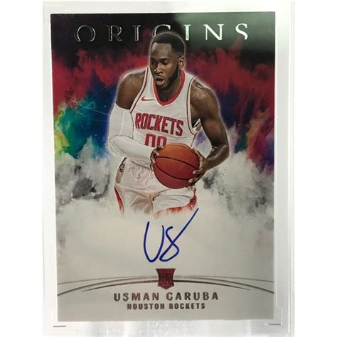 Panini Ra Usm Usman Garuba Signed Origins Card