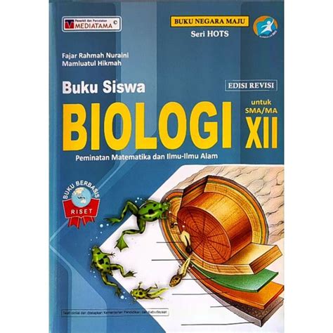 Jual BUKU BIOLOGI KELAS 12 PENERBIT MEDIATAMA K13 EDISI REVISI Shopee