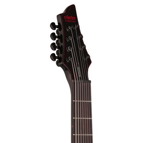 Schecter Blackjack C 8 8 String Electric Guitar Gloss Black At Gear4music