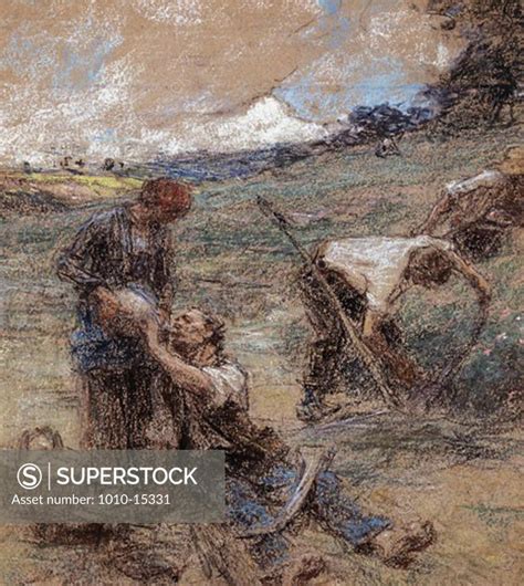 Harvest Thirst Leon Augustin Lhermitte 1844 1925 French Pastel On