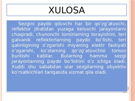 Sezgi Haqida Umumiy Tushuncha