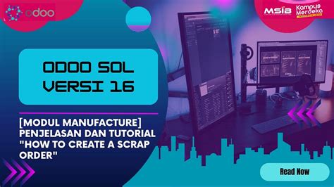 Odoo 16 Penjelasan Dan Tutorial “how To Create A Scrap Order” Pada
