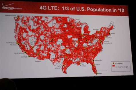Map Of Verizon G Coverage