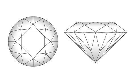 Diamond Cutting Pattern Photograph By Science Photo Library Pixels
