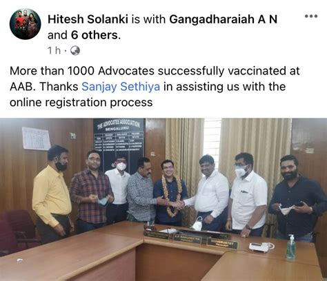 Sanjay Sethiya On Linkedin Advocatesassociationbengaluru Thankyou