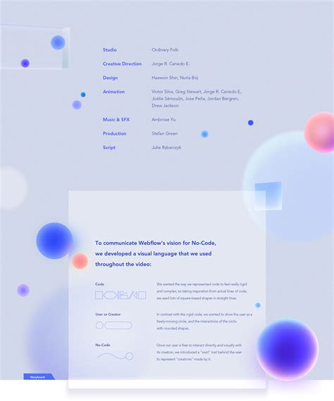 Webflow No Code Behance