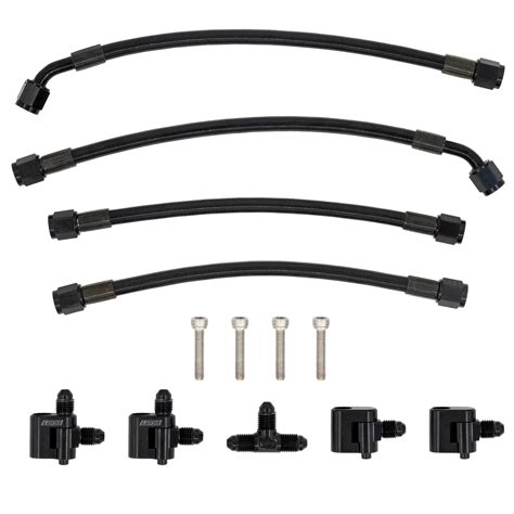 4 Corner Ls Steam Port Hose Kit For Low Profile Intake Manifolds Ls1